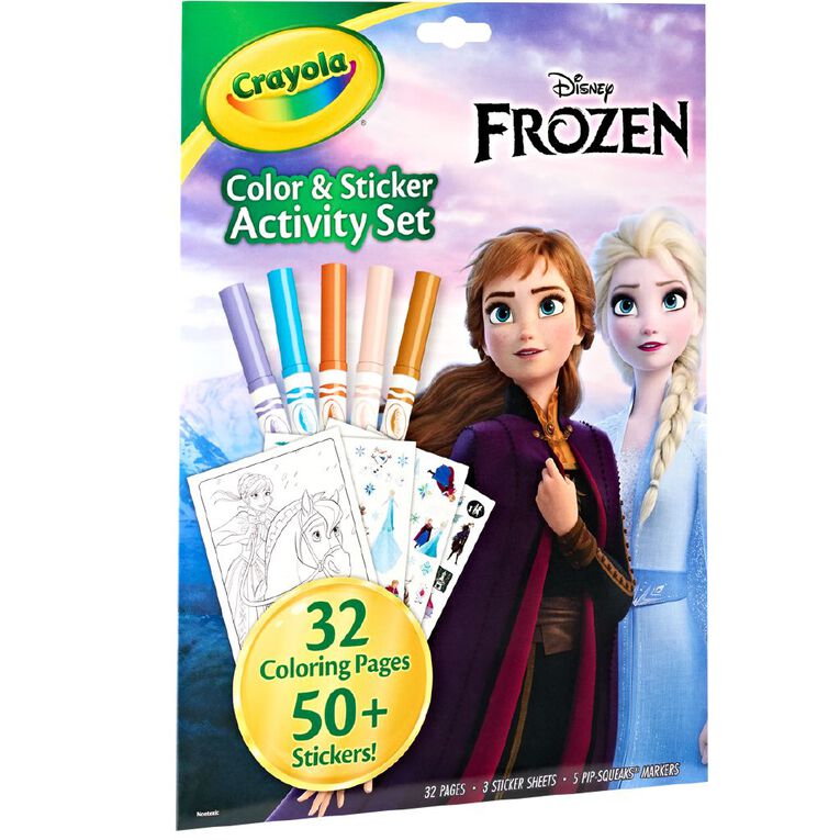Crayola C&S Activity Set Frozen | The Warehouse