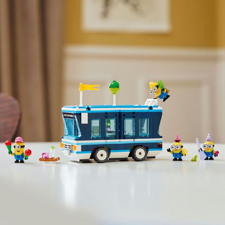 LEGO Despicable Me Orange Minions Music Party Bus 75581 | The Warehouse