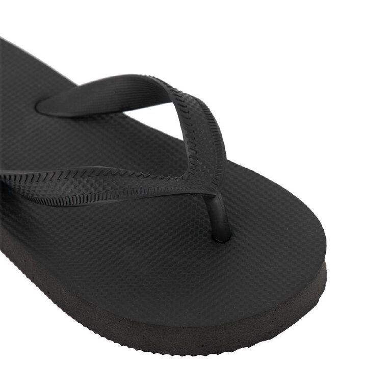 Young Original Senior Kids' Sea Jandals Black | The Warehouse