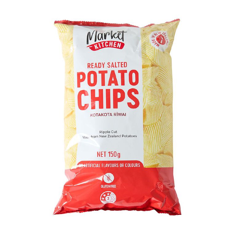 Market Kitchen Chips Ready Salted 150g | The Warehouse