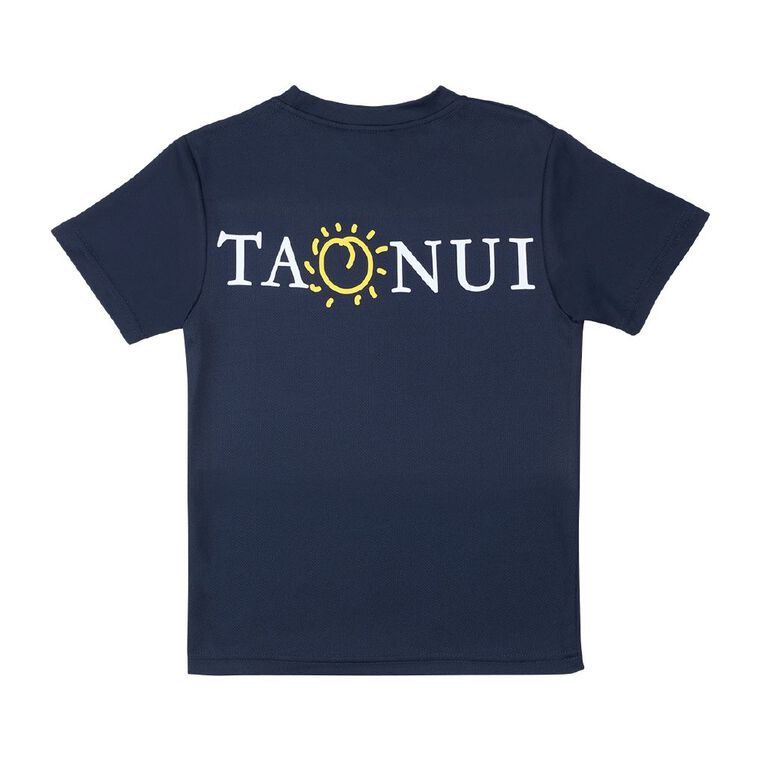 Schooltex Taonui School PE Tee with Transfer Navy | The Warehouse