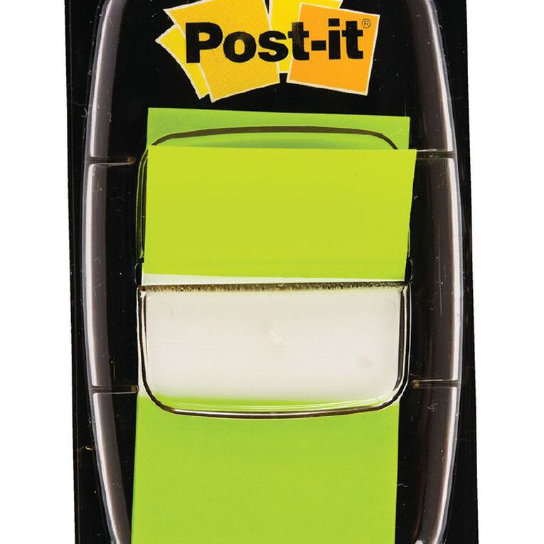 Post-It Flags 2 Pack Bright Green Mid Green Mid | The Warehouse