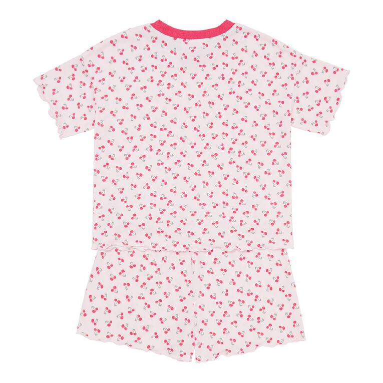 H&H Girls' Soft Touch Pyjamas Set Pink Light | The Warehouse