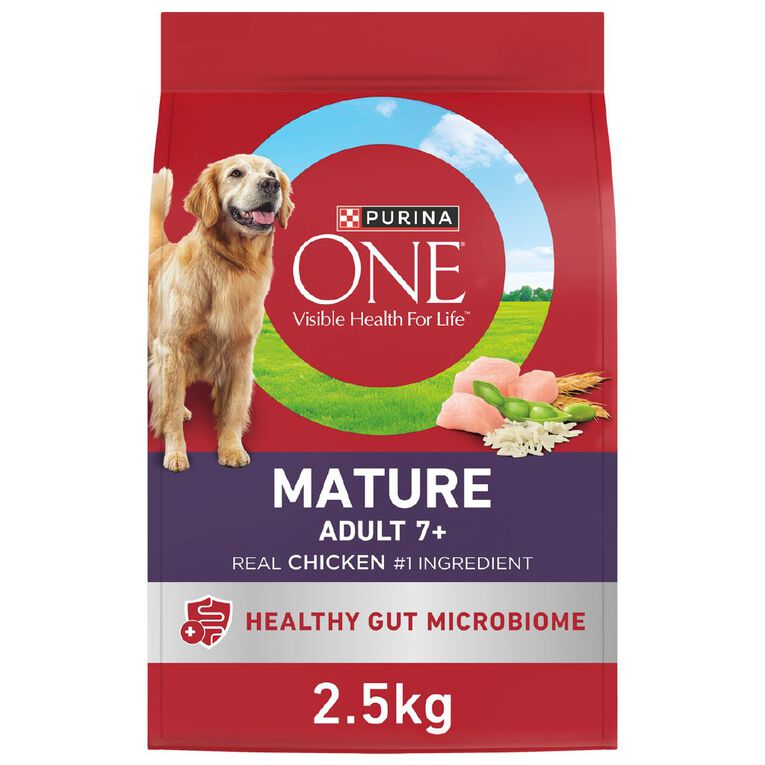 PURINA ONE Mature Adult 7+ Dry Dog Food 2.5kg | The Warehouse