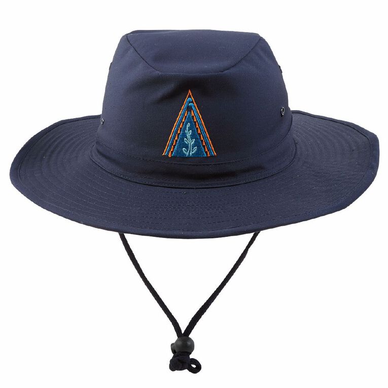 Schooltex Gisborne Central Aussie Hat with Embroidery Navy | The Warehouse