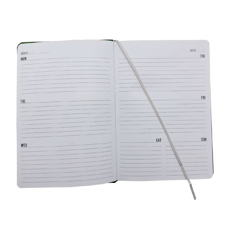 WS Weekly Planner A5 Sage Linen Blue A5 Blue | The Warehouse