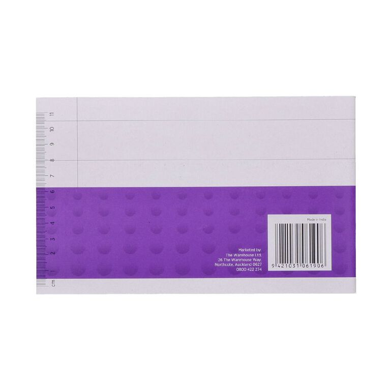 WS Exercise Book 1G2 25mm Ruled 24 Leaf Purple Mid Purple Mid | The ...