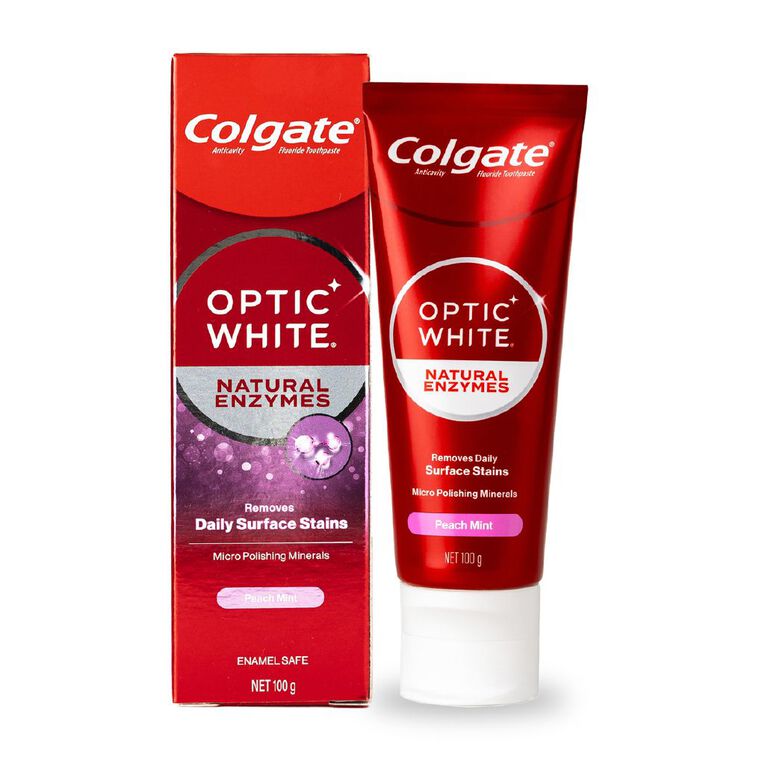 Colgate Optic White Enzyme Toothpaste 100g | The Warehouse