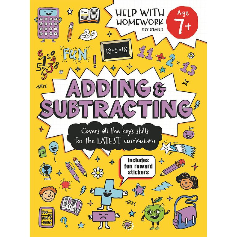 Help With Homework 7+ Adding & Subtracting | The Warehouse