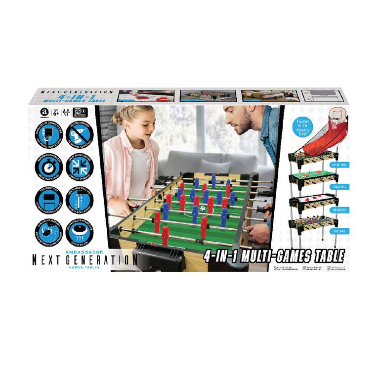 4-in-1 Games Table 36 inch | The Warehouse