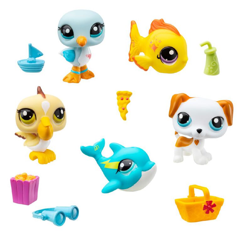 Littlest Pet Shop Beach Besties Collector 5 Pack | The Warehouse