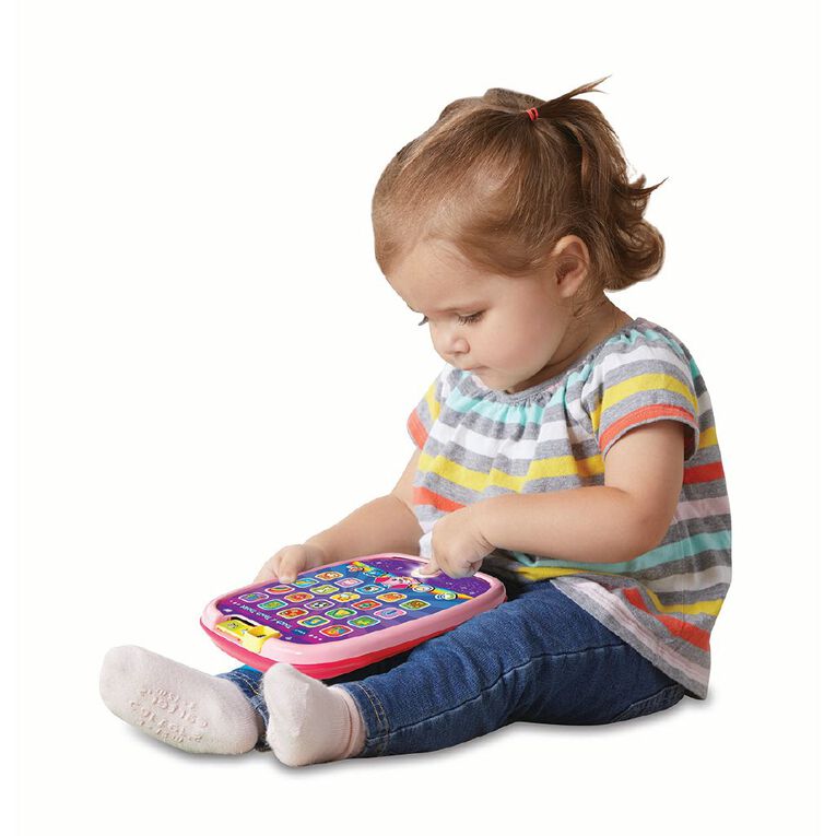 Vtech Touch and Teach Tablet Pink Mid Pink Mid | The Warehouse