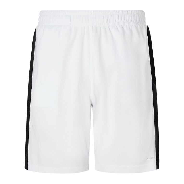 Active Intent Men's Panel Basketball Shorts White | The Warehouse