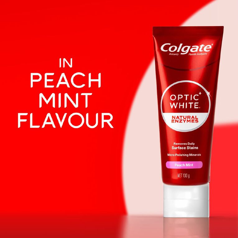 Colgate Optic White Enzyme Toothpaste 100g | The Warehouse