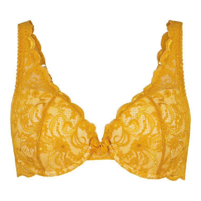 H&H Women's Florence Contour Bra Gold | The Warehouse