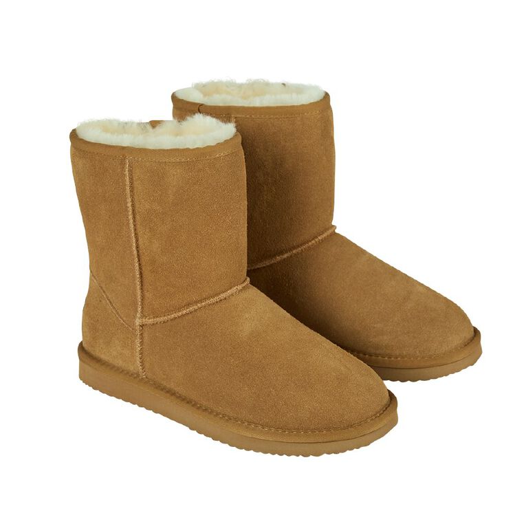 NEW ZEALAND SHEEPSKIN CO. Women's Sheepskin Lined Short Slipper Boots ...