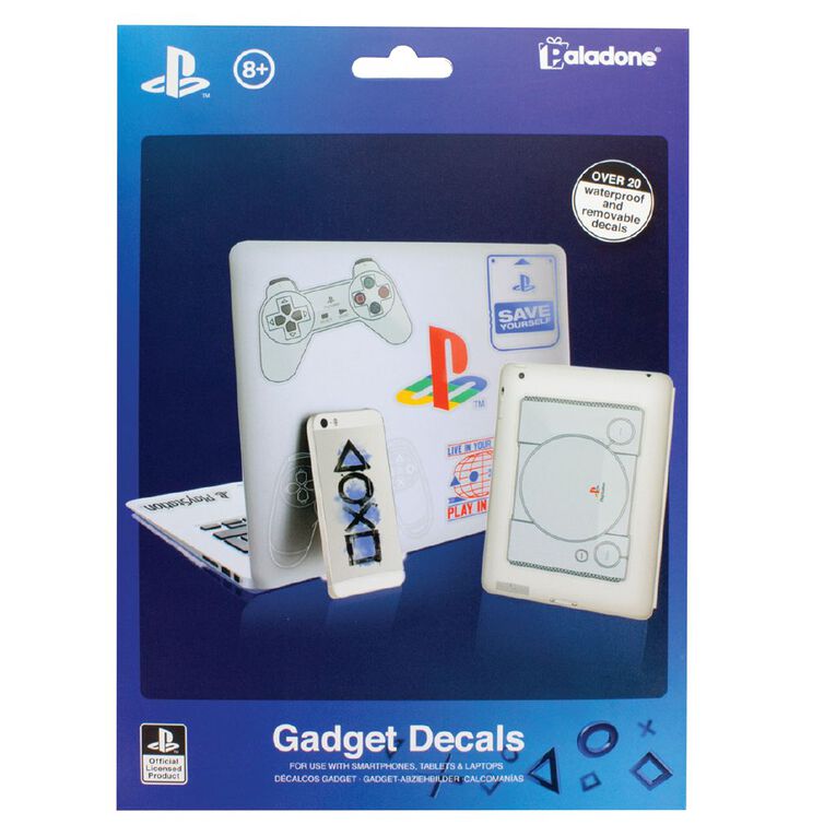 Paladone PlayStation Gadget Decals | The Warehouse