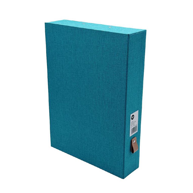 WS Linen Box File Foolscap | The Warehouse