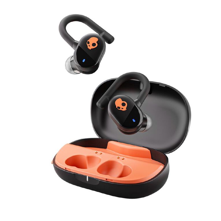 Skullcandy Push Play Active True Wireless Earbuds Black/Orange Black ...