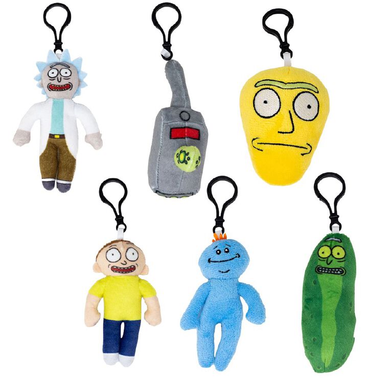 Impact Merch Rick & Morty Blind Bag Backpack Keychains | The Warehouse