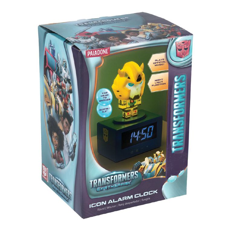 Paladone Transformers BumbleBee Icon Alarm Clock | The Warehouse