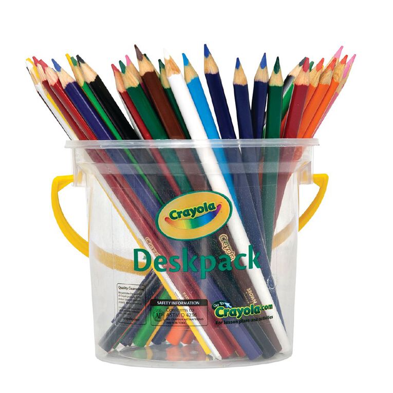 Crayola Triangular Colored Pencils Deskpack 48 Pack | The Warehouse Crayola Triangular Colored Pencils Deskpack 48 Pack | The Warehouse