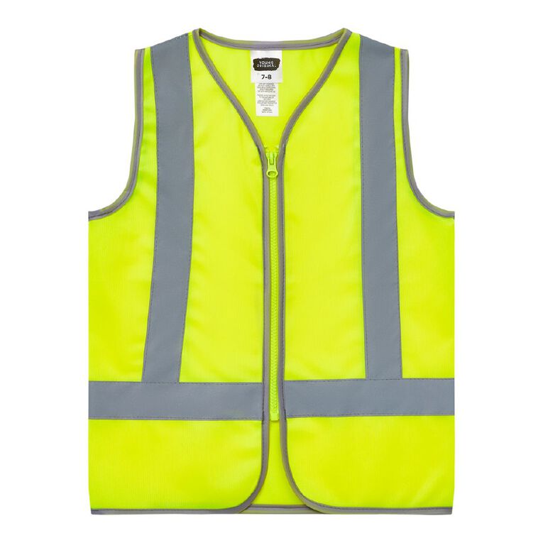 Young Original Kids' Hi-Vis Vest Yellow | The Warehouse