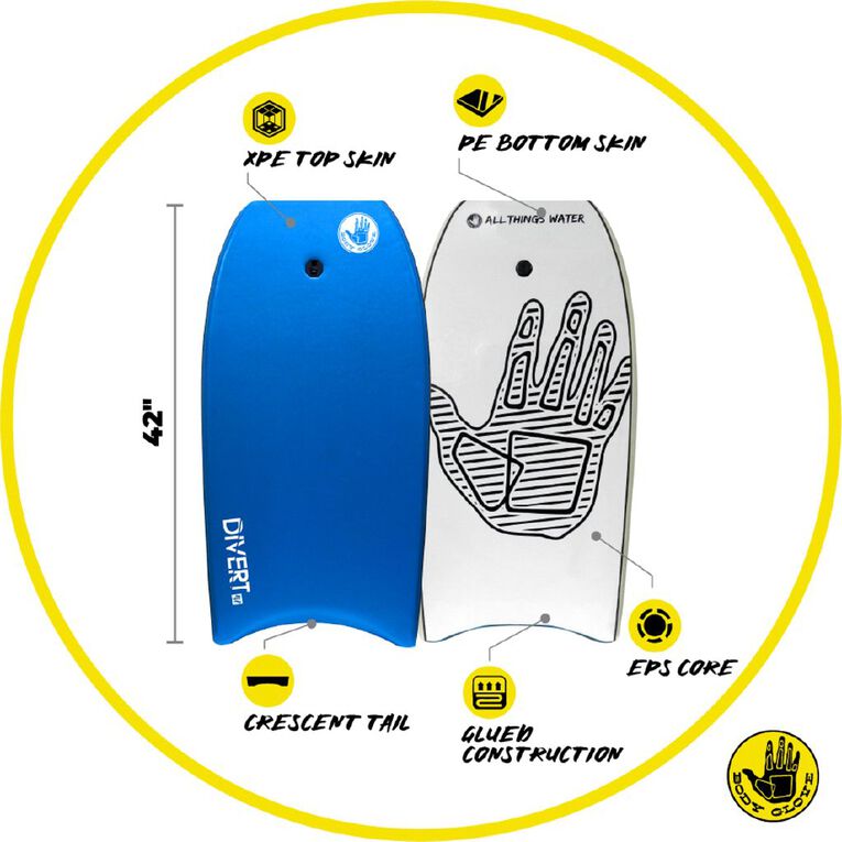 Body Glove 42 Inches Divert Bodyboard | The Warehouse