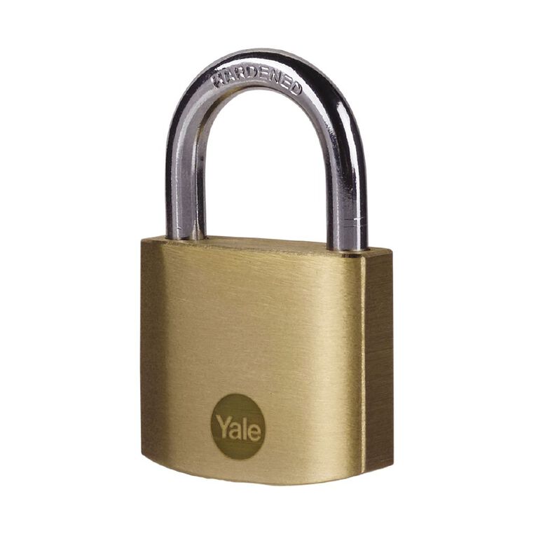 Yale Brass Padlock 40mm | The Warehouse
