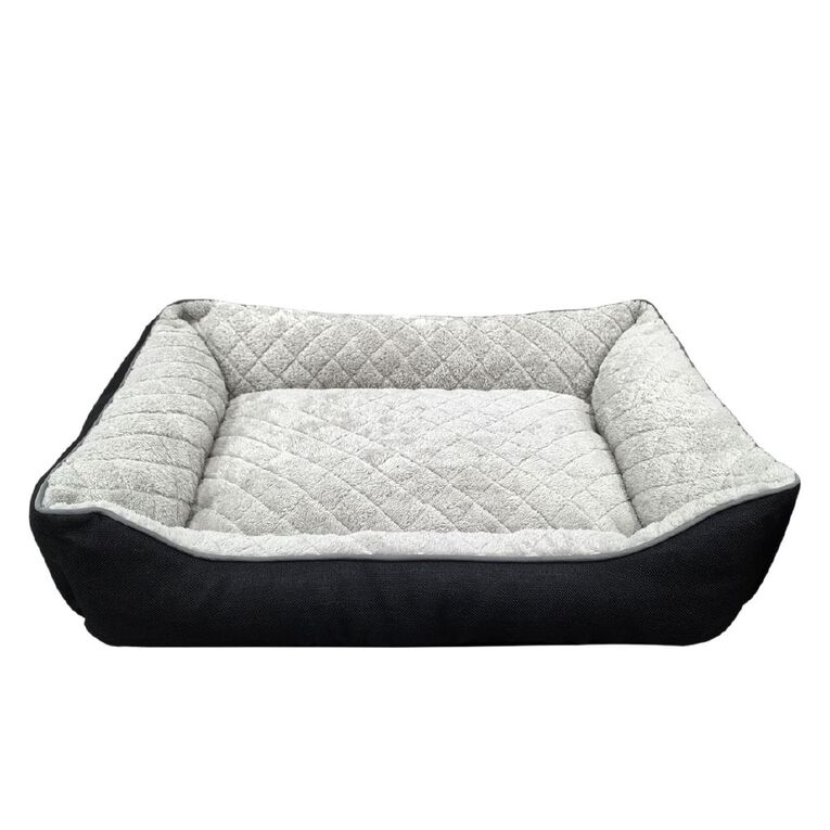Petzone Thermal Pet Bed Black Large Black | The Warehouse