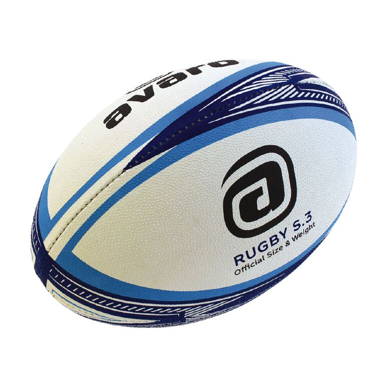Avaro Rugby Ball Assorted Size 3 Assorted | The Warehouse
