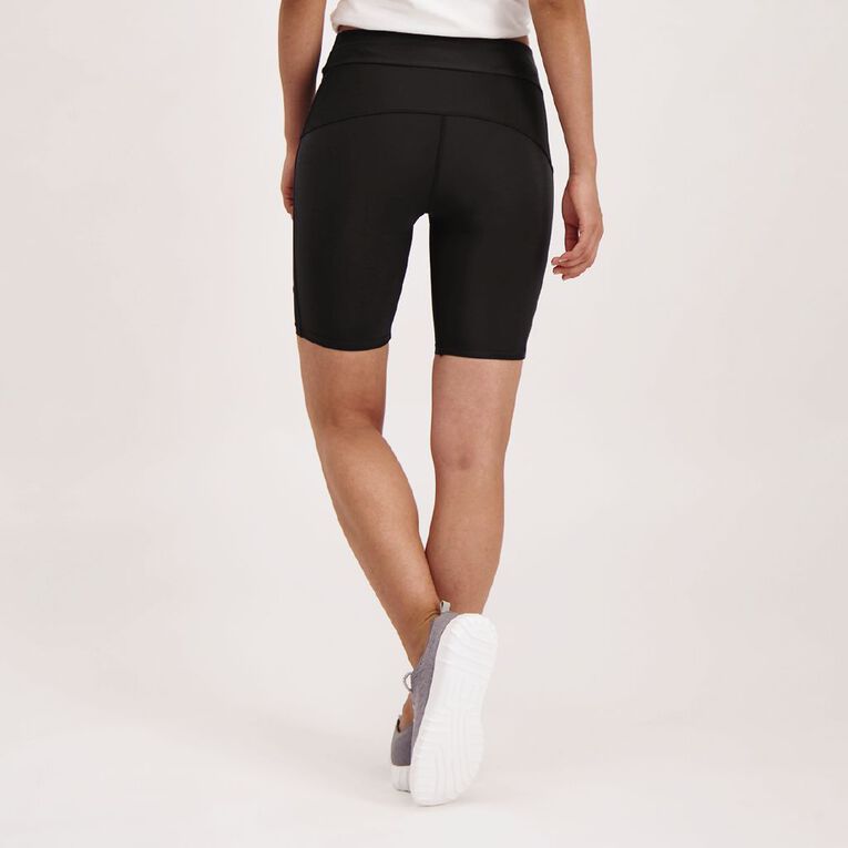 Active Intent Women's Compression Fit Shorts Black | The Warehouse