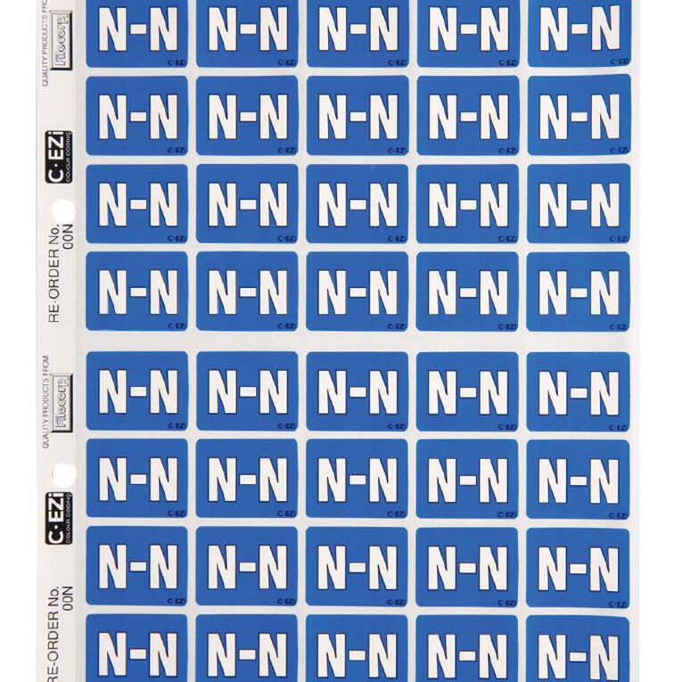Filecorp Coloured Labels N Blue Mid Blue Mid | The Warehouse