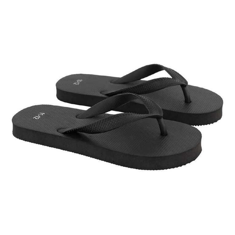 Young Original Senior Kids' Sea Jandals Black | The Warehouse