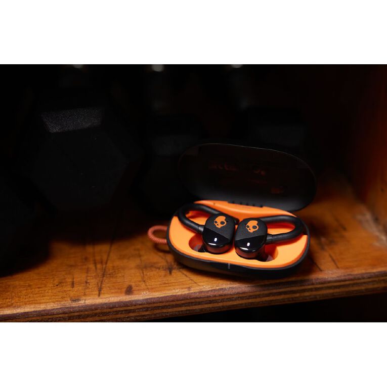 Skullcandy Push Play Active True Wireless Earbuds Black/Orange Black ...