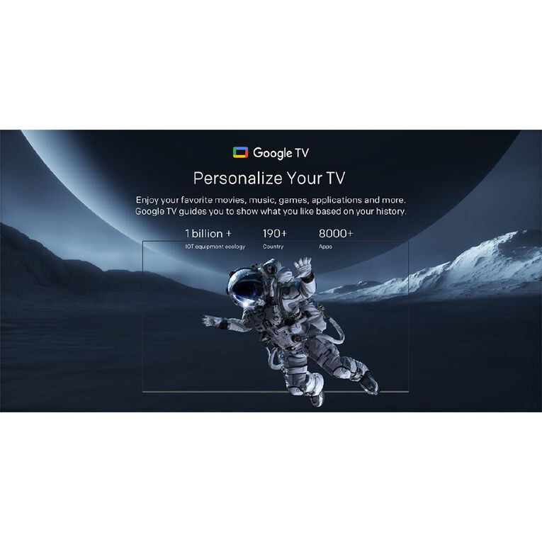 Veon 65 Inch 4K Ultra HD Google Smart TV VNG22F6522 | The Warehouse