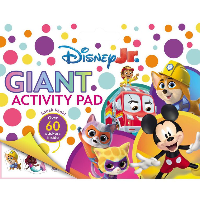 Disney Junior: Giant Activity Pad | The Warehouse