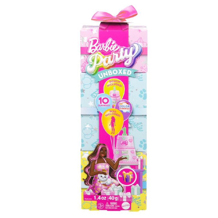 Barbie Party Surprise Reveal Assorted Assorted | The Warehouse