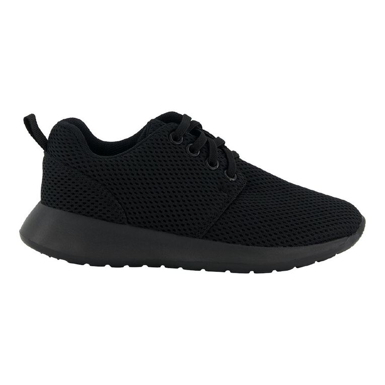 Active Intent Senior Track Trainers Black | The Warehouse