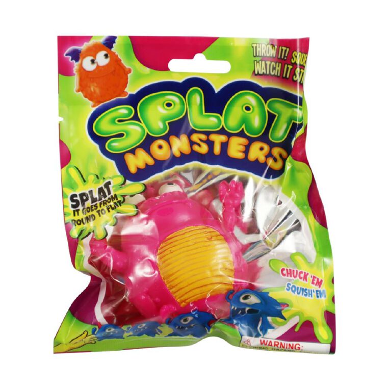Splat Monsters Assorted Assorted | The Warehouse