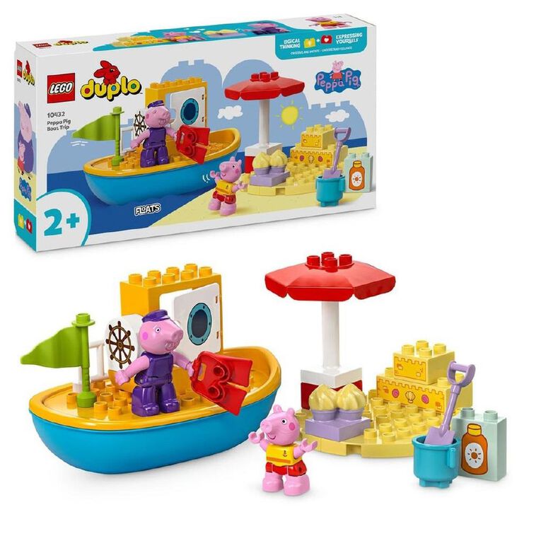 LEGO DUPLO Peppa Pig Boat Trip 10432 | The Warehouse