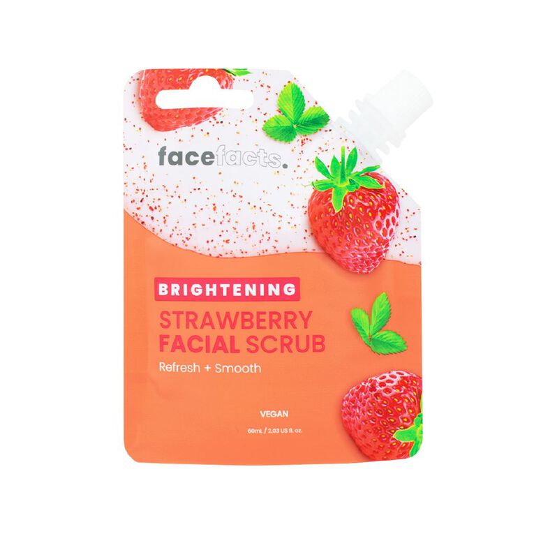 Face Facts Facial Scrub Strawberry 60ml | The Warehouse