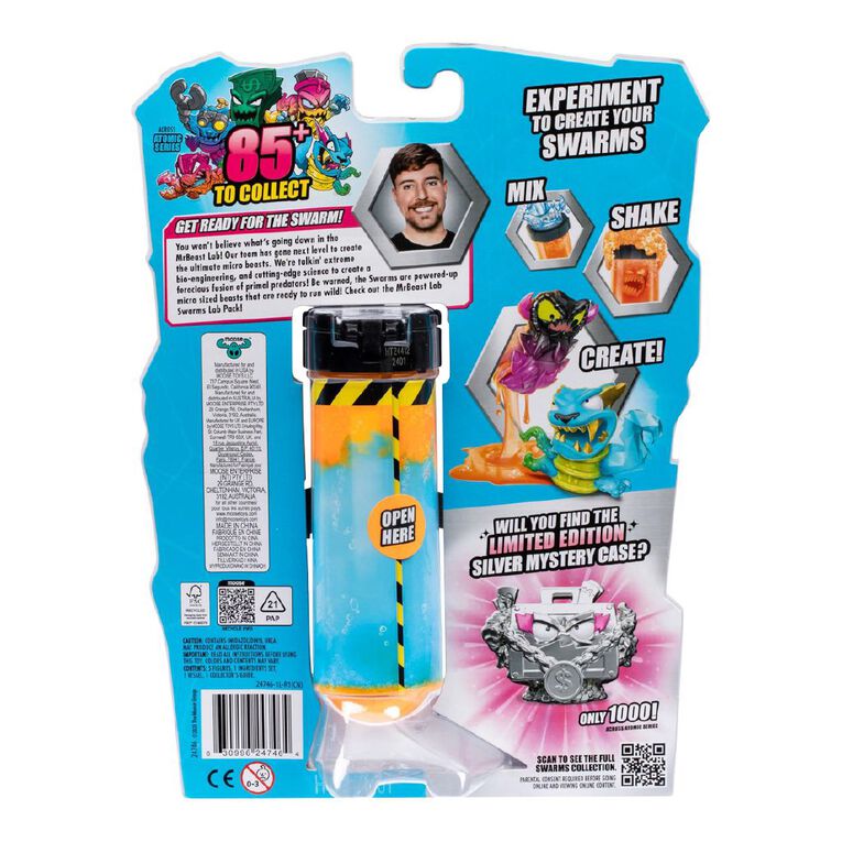 Mr Beast Lab Swarms Atomic Lab 5 Pack Series 2 | The Warehouse