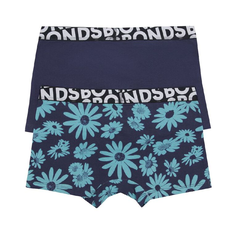 B FOR BONDS Mens Trunks 2 Pack Blue | The Warehouse