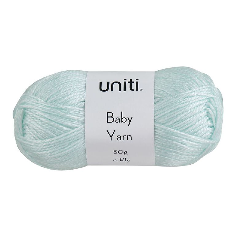 Uniti 4-ply Baby Acrylic Yarn Mint 50g Mint | The Warehouse