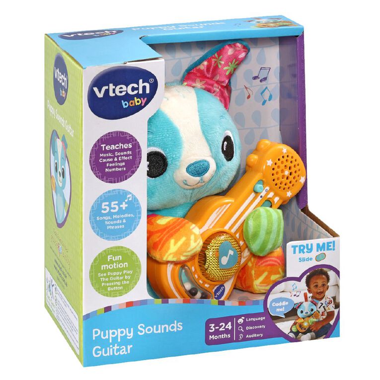 Vtech Puppy Sounds Guitar | The Warehouse
