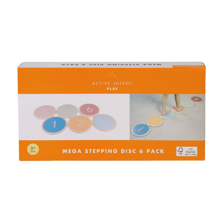 Active Intent Play Mega Stepping Disc 6 Pack | The Warehouse