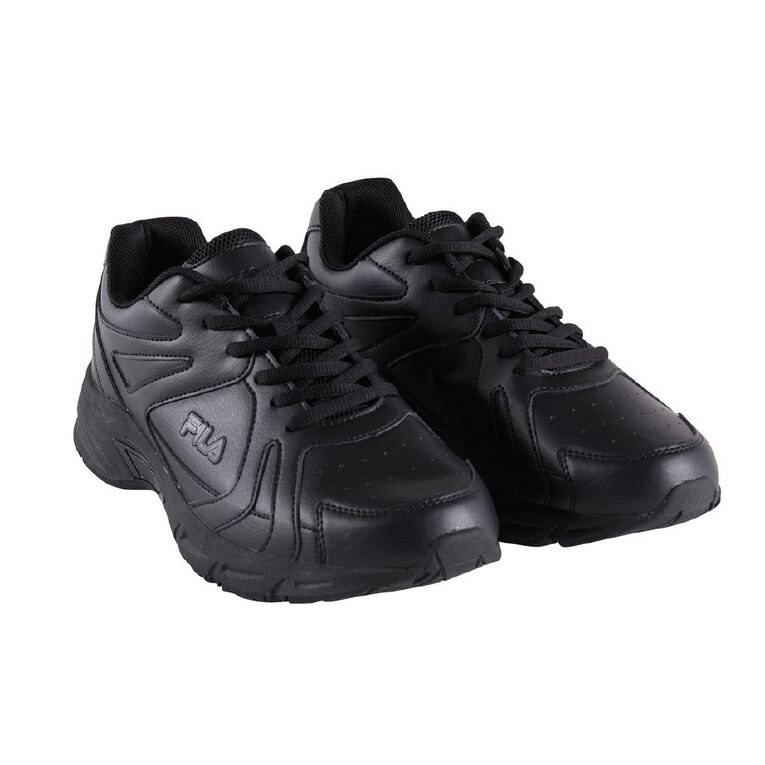 Fila Senior Kids' School Shoes Black | The Warehouse