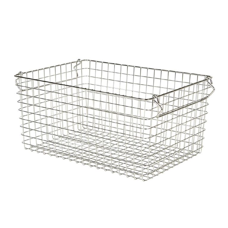Living & Co Stainless Steel Wire Basket Large | The Warehouse