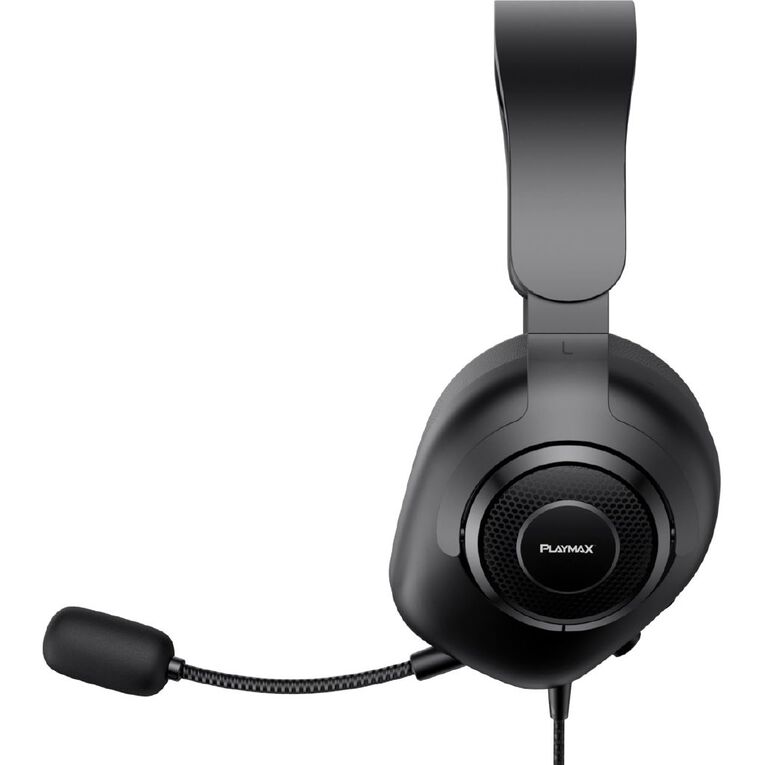 Playmax MX1 Pro Wired Gaming Headset Black | The Warehouse